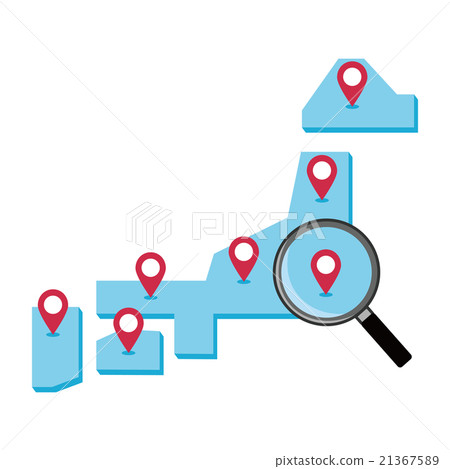 "Search from the area" like icon - Stock Illustration [21367589] - PIXTA