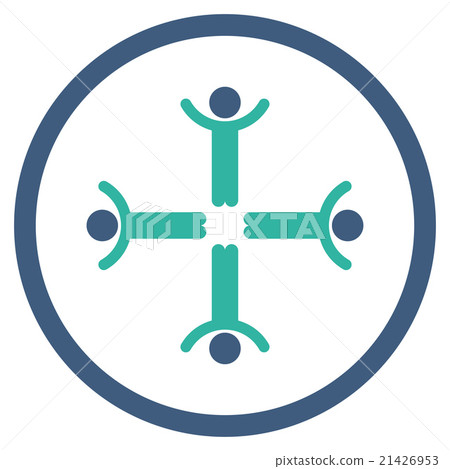 Hands Up Men Icon - Stock Illustration [21426953] - PIXTA