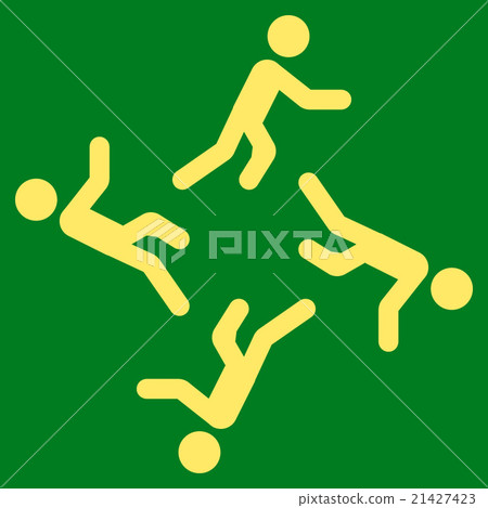 Moving Men Icon - Stock Illustration [21427423] - PIXTA