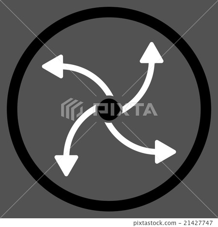 Swirl Direction Icon - Stock Illustration [21427747] - PIXTA