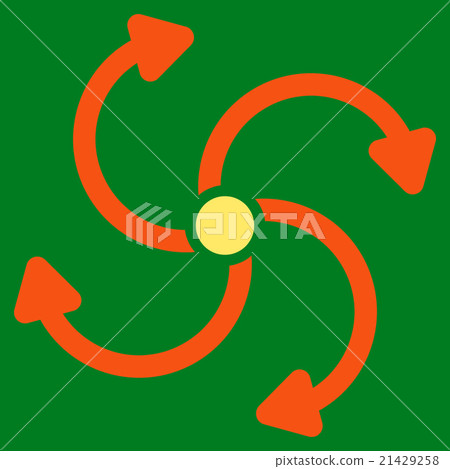 Fan Rotation Icon - Stock Illustration [21429258] - PIXTA