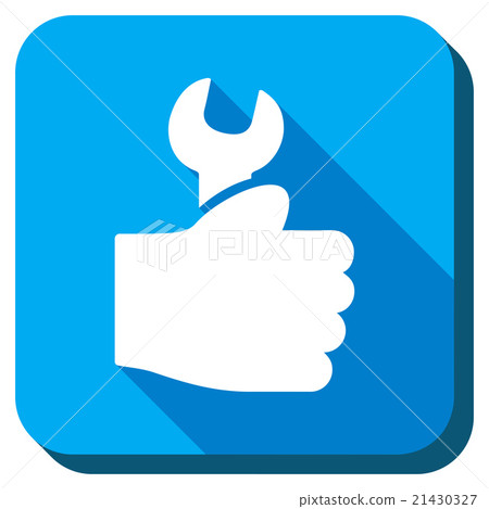 Service Hand Icon - Stock Illustration [21430327] - PIXTA