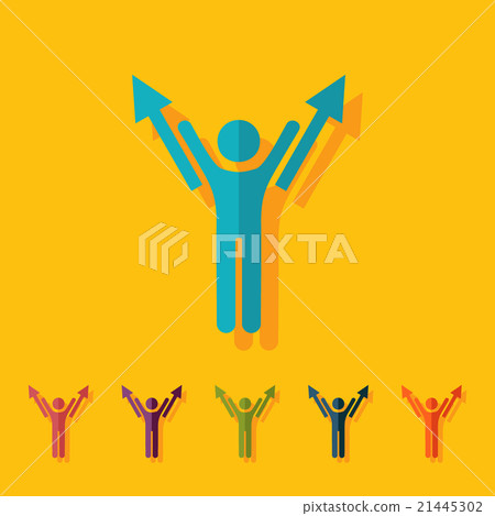 stick figure of a man - Stock Illustration [21445302] - PIXTA