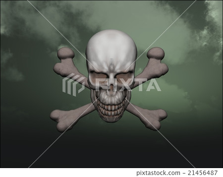 Skull mark - Stock Illustration [21456487] - PIXTA