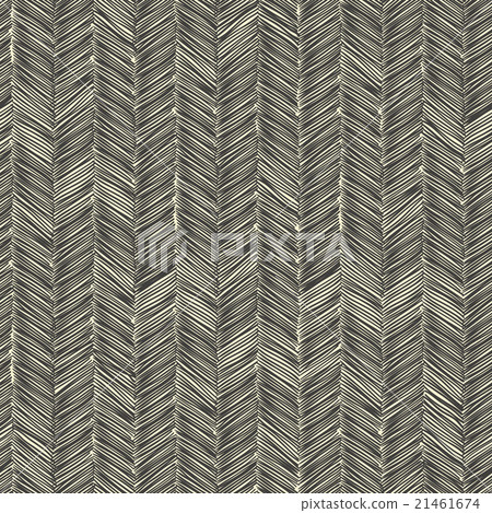 Dark scribble seamless pattern. Vector - Stock Illustration [21461674] - PIXTA