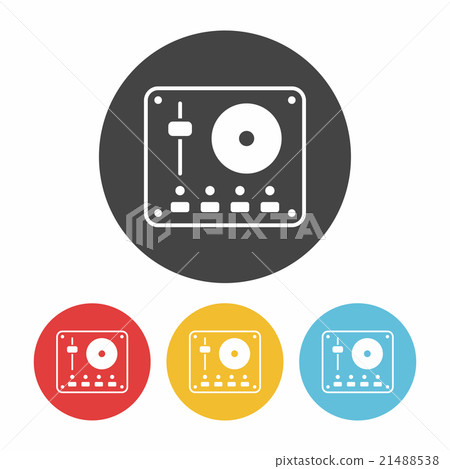 DJ disk icon - Stock Illustration [21488538] - PIXTA