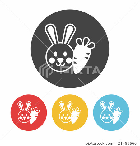 pet rabbit icon - Stock Illustration [21489666] - PIXTA