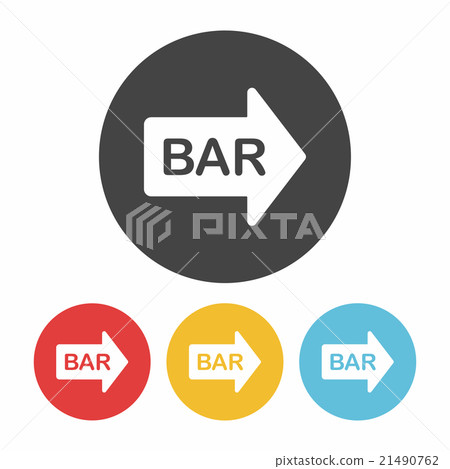 Bar shop sign icon - Stock Illustration [21490762] - PIXTA