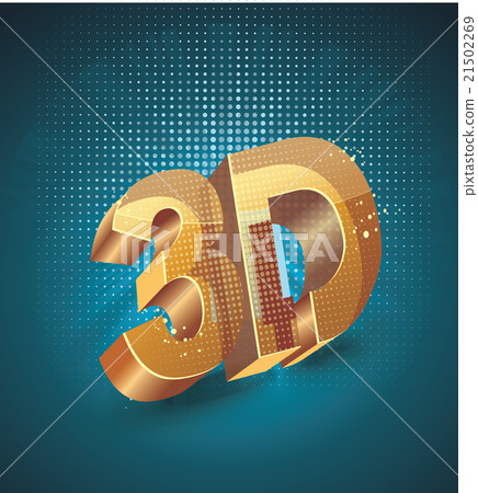 3D word in golden glass on dark blue background - Stock Illustration ...