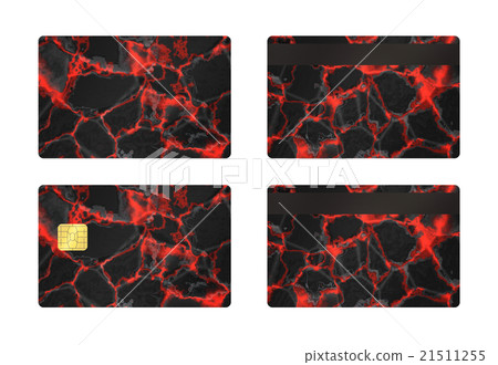 lava card isolated white background - Stock Illustration [21511255] - PIXTA