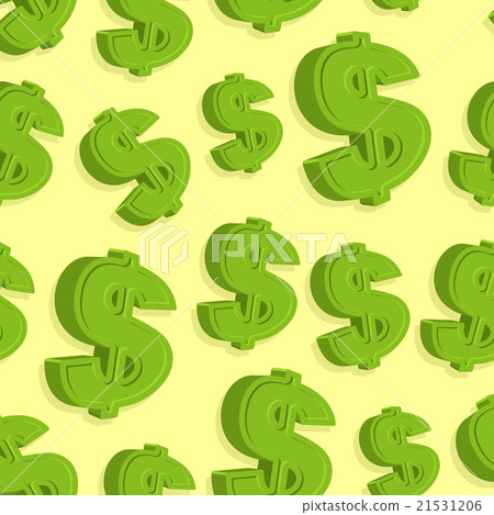 Dollar sign pattern seamless. Vector abstract - Stock Illustration ...