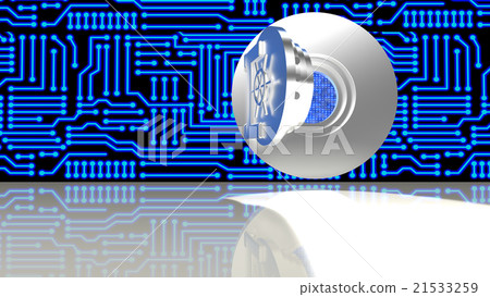Vault to secret code - Stock Illustration [21533259] - PIXTA