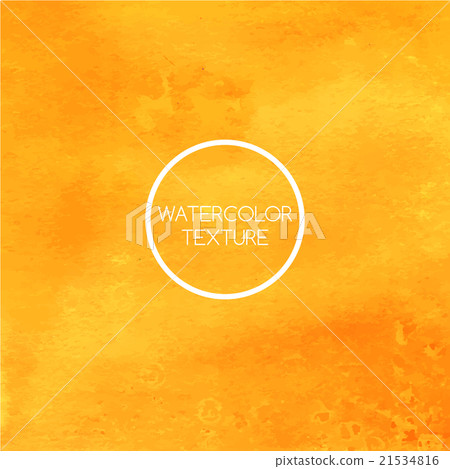 Watercolor texture in warm yellow tones - Stock Illustration [21534816 ...