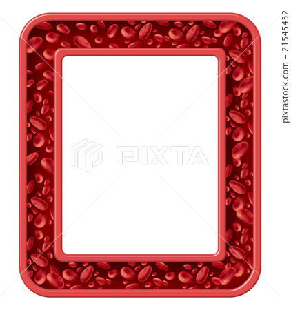 Human Blood Frame - Stock Illustration [21545432] - PIXTA
