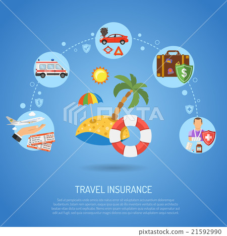 Travel Insurance Infographics - Stock Illustration [21592990] - PIXTA