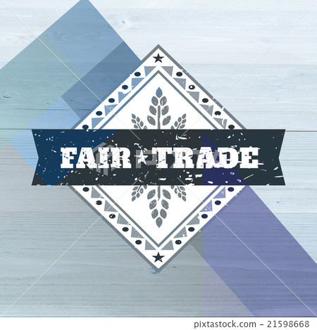 Composite image of fair trade graphic - Stock Illustration [21598668 ...
