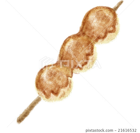 Mitarashi dango - Stock Illustration [21616532] - PIXTA