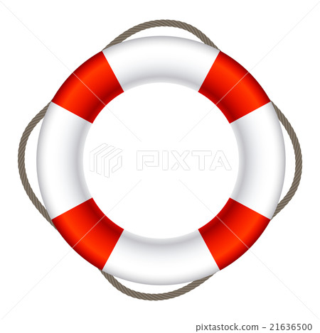Lifebuoy Sign Symbol Illustration - Stock Illustration [21636500] - PIXTA