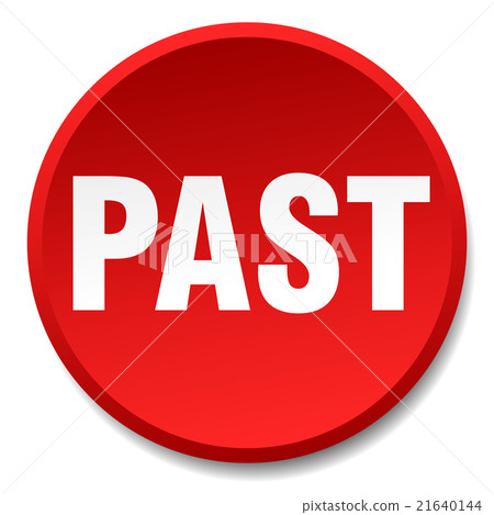 past red round flat isolated push button - Stock Illustration [21640144 ...