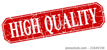 high quality red square vintage isolated sign - Stock Illustration ...
