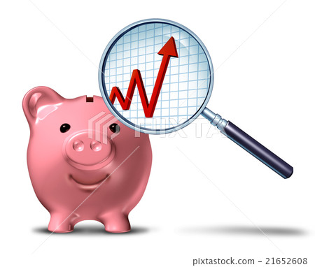 Savings-Growth-Chart - Stock Illustration [21652608] - PIXTA