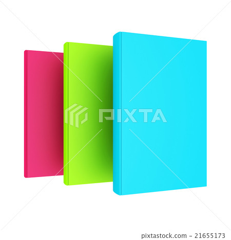 blank color books - Stock Illustration [21655173] - PIXTA