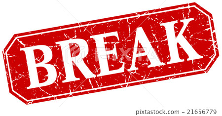 break red square vintage grunge isolated sign - Stock Illustration ...