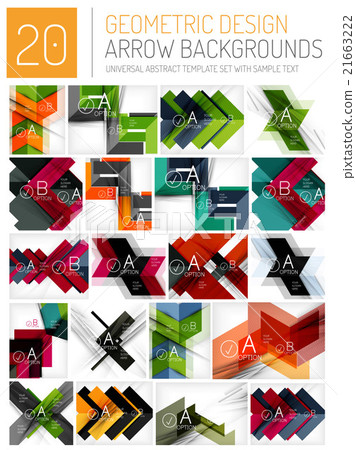 Set of abstract backgrounds - Stock Illustration [21663222] - PIXTA