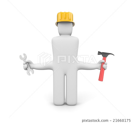 Unskilled worker - Stock Illustration [21668175] - PIXTA