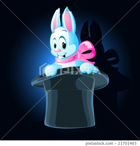 Illustration of magic rabbit - Stock Illustration [21701403] - PIXTA