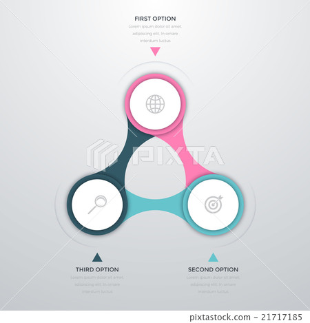 infographics three options - Stock Illustration [21717185] - PIXTA