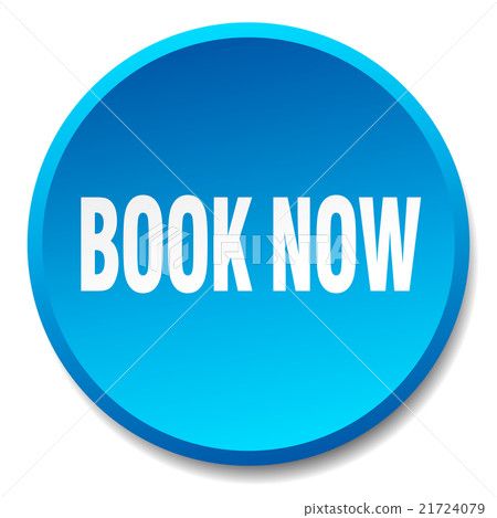 book now blue round flat isolated push button-插圖素材 [21724079] - PIXTA圖庫