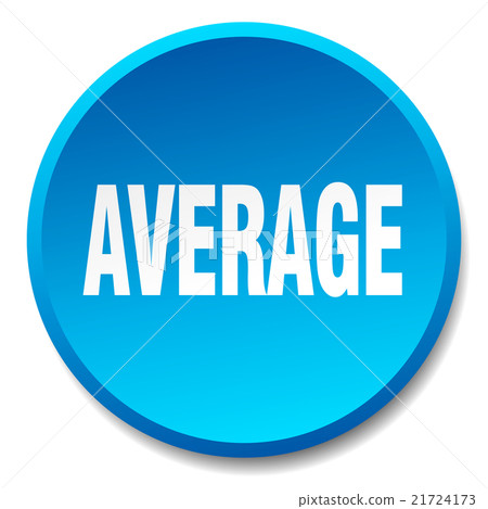 average blue round flat isolated push button-插圖素材 [21724173] - PIXTA圖庫