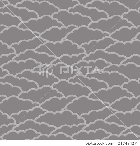 Cloud pattern - seamless - Stock Illustration [21745427] - PIXTA