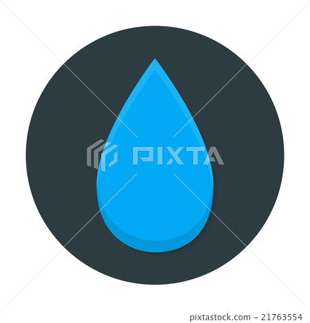 Tear flat circle icon - Stock Illustration [21763554] - PIXTA