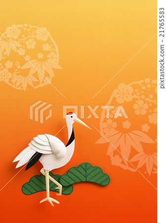 New Year - Paper Craft - Luck 3 - Stock Illustration [21765583] - PIXTA