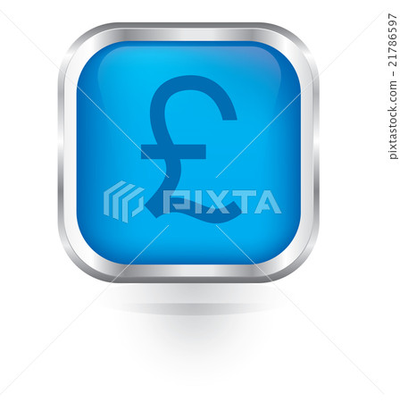 Vector pound sign icon glossy button - Stock Illustration [21786597 ...