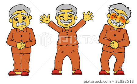 Senior physical condition set - Stock Illustration [21822518] - PIXTA