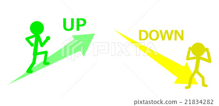 illustration, ascend, go up - Stock Illustration [21834282] - PIXTA