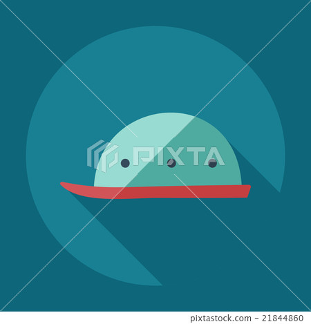 Flat modern design with shadow icons hard hat - Stock Illustration ...