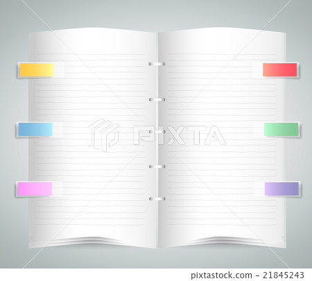 Paper note vector/illustration eps10 - Stock Illustration [21845243 ...