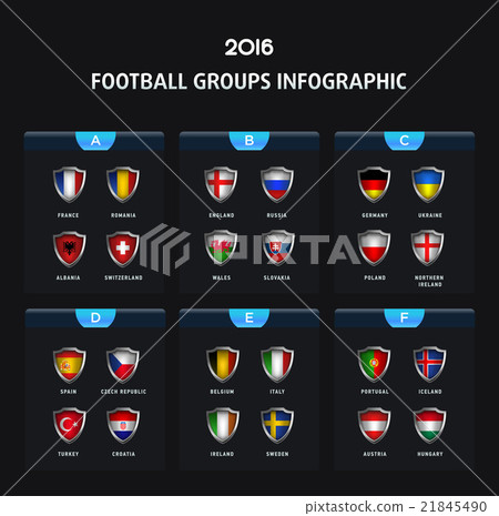 football icons flags of the countries. -插圖素材 [21845490] - PIXTA圖庫