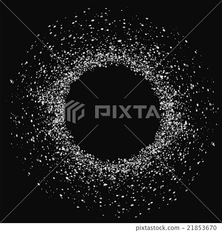 Grey Circle Frame - Stock Illustration [21853670] - PIXTA