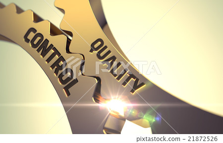 Quality Control on the Golden Cog Gears. - Stock Illustration [21872526 ...