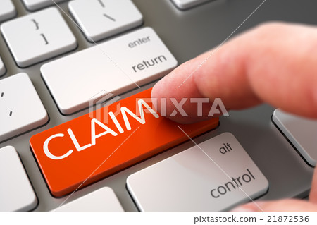 Hand Touching Claim Key. - Stock Illustration [21872536] - PIXTA
