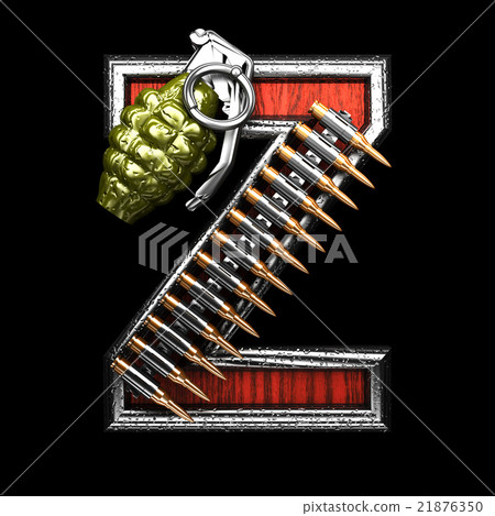 z military letter. 3D illustration - Stock Illustration [21876350] - PIXTA