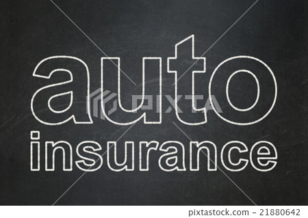 Insurance concept: Auto Insurance on chalkboard - Stock Illustration ...