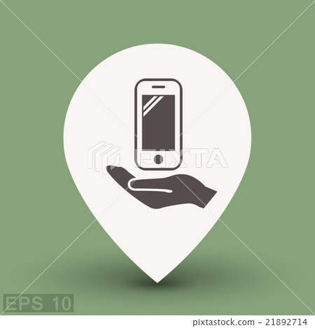 Pictograph of mobile - Stock Illustration [21892714] - PIXTA