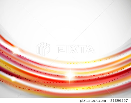 Red and orange color lines in swirl circle-插圖素材 [21896367] - PIXTA圖庫