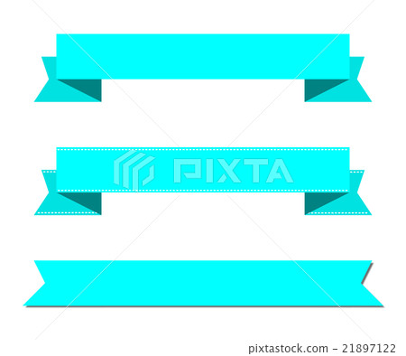 Horizontal ribbon - Stock Illustration [21897122] - PIXTA